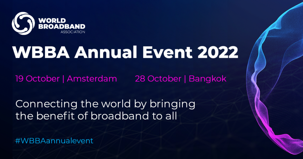Broadband Industry Events: WBBA | Investment & Sustainability